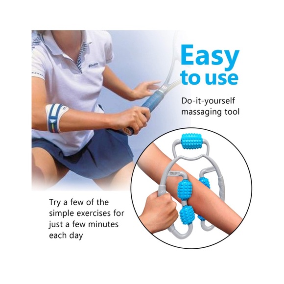 Other | Handheld Fullbody Massager Roller Lightweight Dual Angle Foam ...